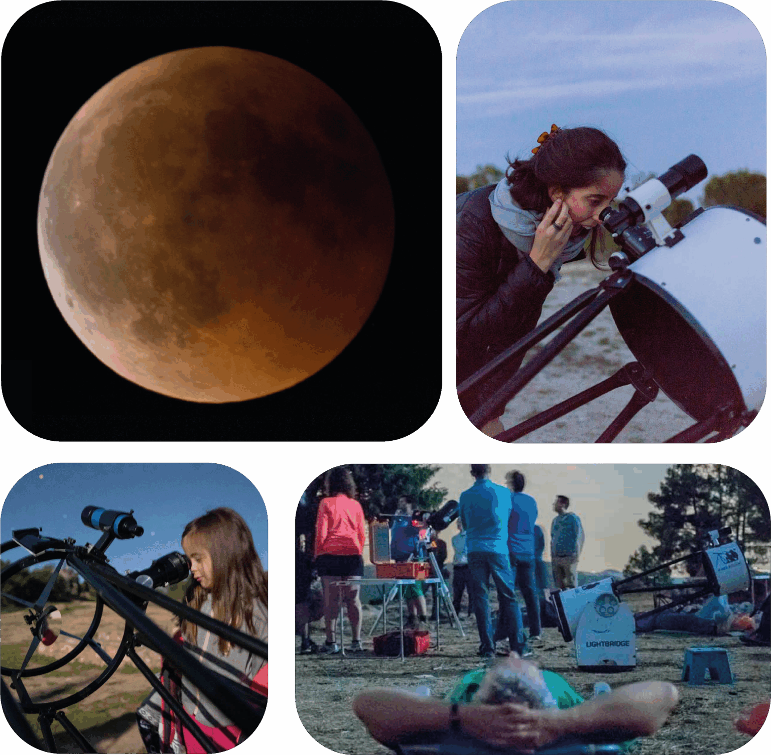 Ver el Eclipse Total de Luna desde Madrid, 7 septiembre 2025